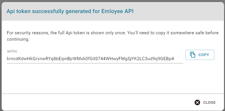 Managing API Keys – WorkSight Support