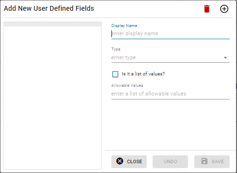 Managing a User Defined Field (UDF) – WorkSight Support