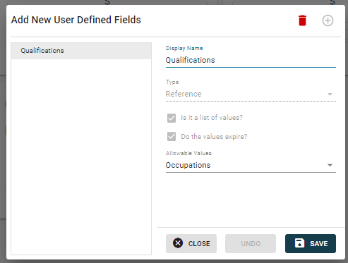 Managing a User Defined Field (UDF) – WorkSight Support